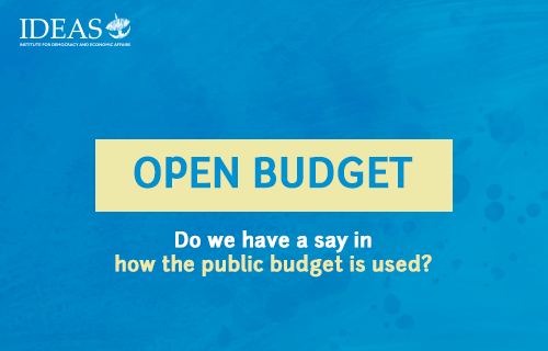 Open Budget: Do we have a say in how the public budget is used? | IDEAS