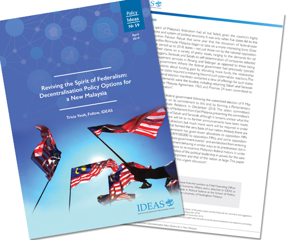 Policy IDEAS No 59 – Reviving the Spirit of Federalism ...